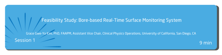 AlignRT InBore – Session 1 – SGRT