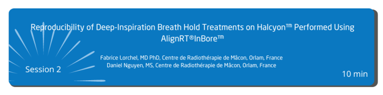 AlignRT InBore – Session 2 – SGRT