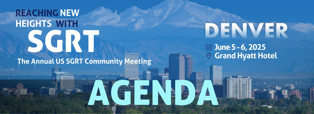 SGRT USA 2025 Agenda – SGRT